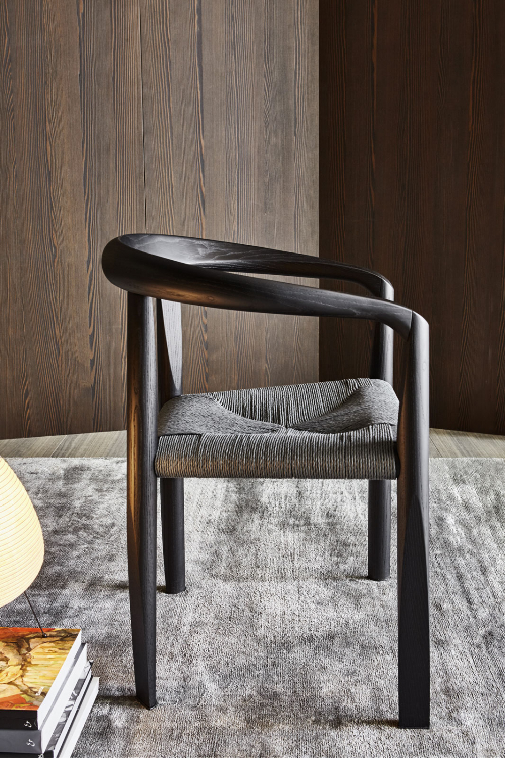 Modern curved back chair - MHC.3 Miss - Molteni&C