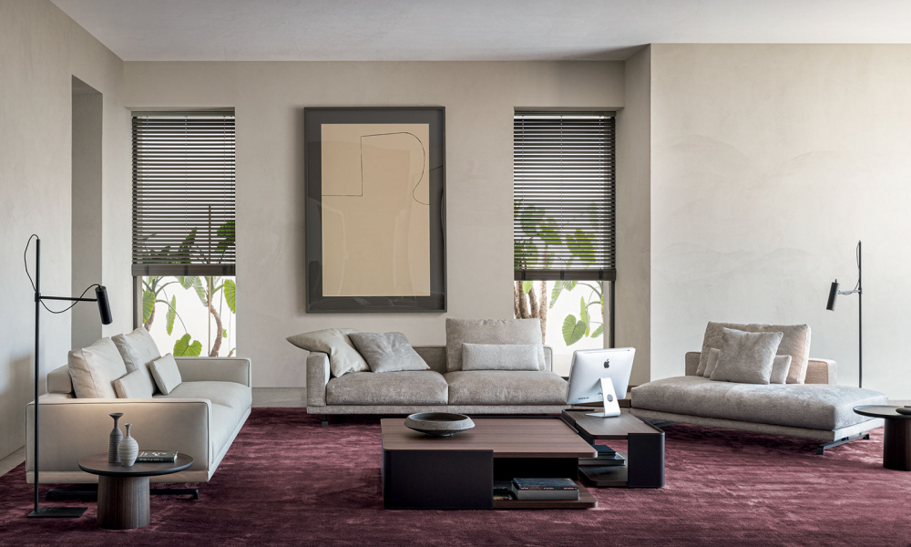 Modular sofa - Octave - Molteni&C