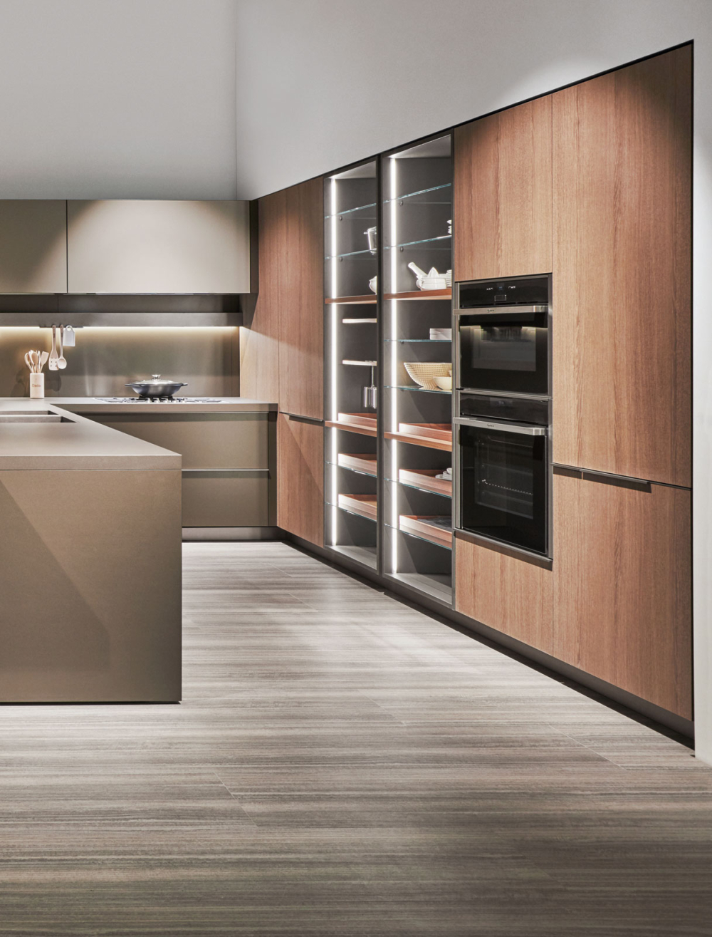 Open column - Kitchen lacquered or essence column - Dada