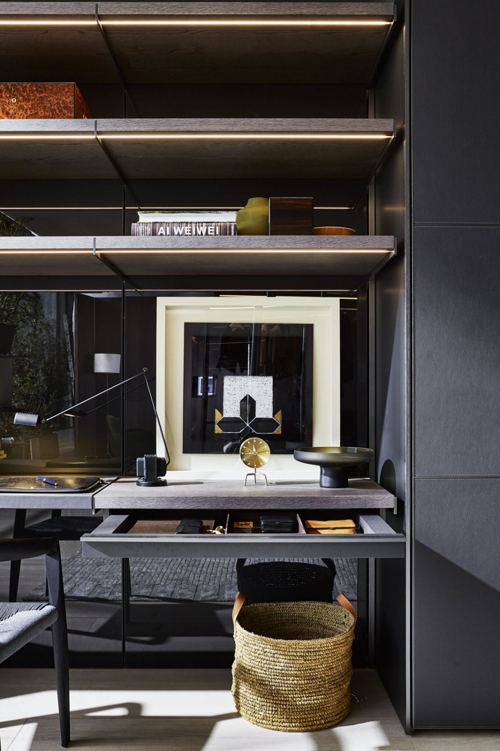 Corner walk-in wardrobe - Master Dressing - Molteni&C