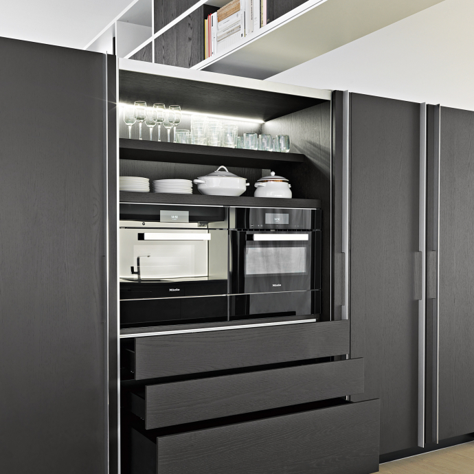 Operating column - Column with a large extractable top - Dada