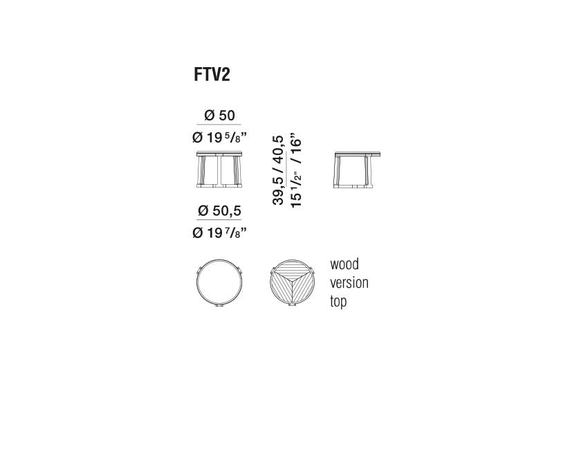 Fonte Coffee Tables/Lounge Table/Night Table