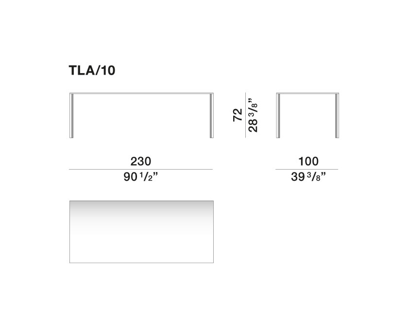 Contemporary office desk - LessLess - Molteni&C