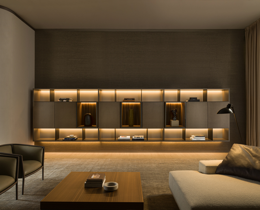 Modern Designer Bookcases, Tv Media Wall Units | Molteni&C